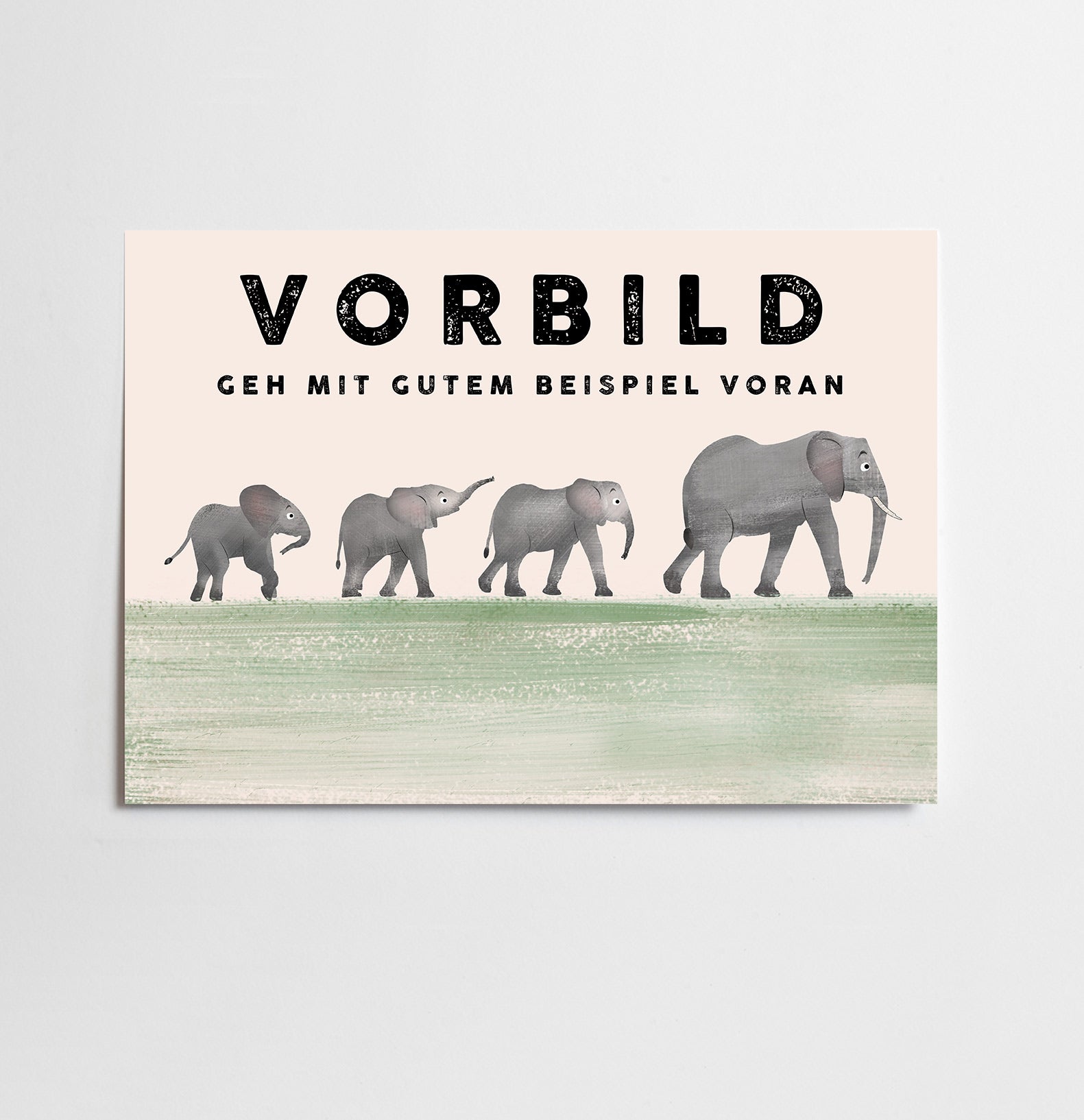 Vorbild - Poster | Motivationsposter für Kinder | Kindermut